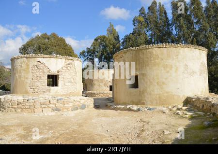 Cyprus, Khirokitia-Vouni (Choirokoitia) aceramic Neolithic site, a ...