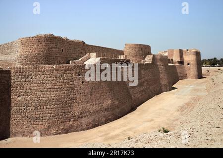 Bahrain, Manama: newly restored Qalat al-Bahrain Fortress, also known ...