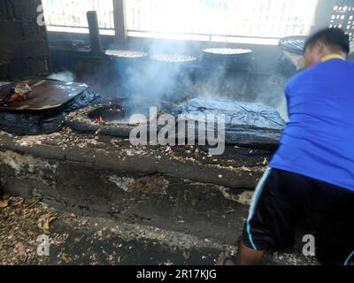 The Philippines, Samar Island, Calbayog: production centre for "tinapa ...