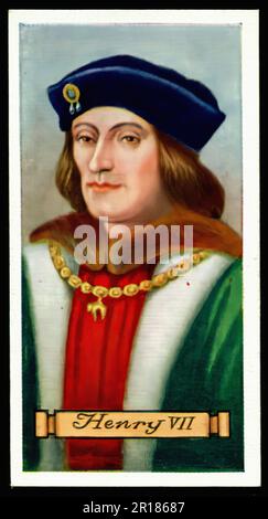 King Henry I - Vintage Cigarette Card Stock Photo - Alamy