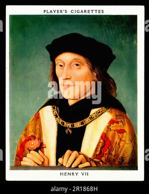 King Henry I - Vintage Cigarette Card Stock Photo - Alamy
