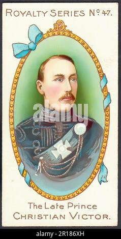 Prince Christian - Vintage Cigarette Card Stock Photo - Alamy