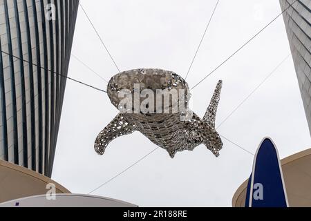 Al Nehem Whale Shark Installation is a tourist attraction in Lusail ...