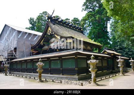 Main Shrine of Katori Jingu Shrine Stock Photo - Alamy