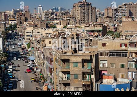 Cairo, Egypt. 29th Nov, 2022. View of the densely populated Egyptian ...