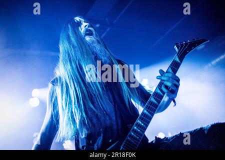 Oslo, Norway. 06th, April 2023. The American death metal band Cannibal Corpse performs a live ...