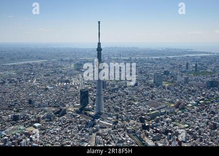 Urayasu station aerial shot view from the Southeast side towards the ...