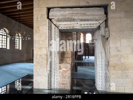 The interior of the renovated Broken Minaret Mosque in Antalya's ...