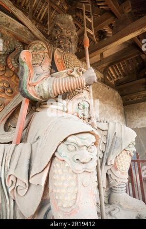 Terracotta clay Deities / Gods / God statue angry and war like figure ...