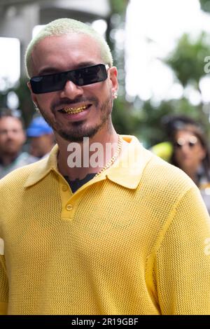 Jose Alvaro Osorio Balvin aka J Balvin with DJ Khaled, aka Khaled ...