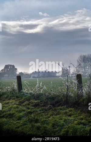 old railway station ellingham norfolk england Stock Photo - Alamy