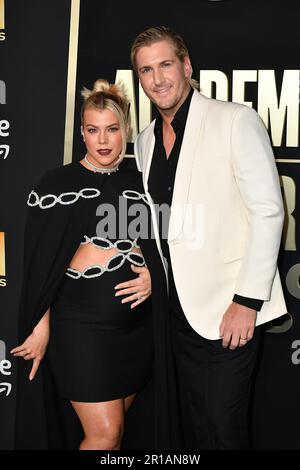 Kimberly Perry, Johnny Costello attend the 58th Academy Of Country ...