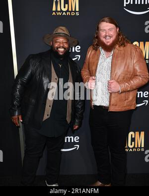 Neon Union attends the 58th Academy Of Country Music Awards at The Ford ...