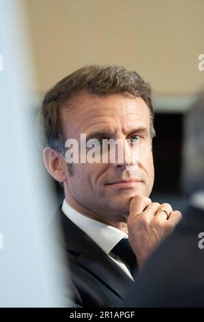 Dunkirk, France. 12th May, 2023. President of the Regional Council of ...