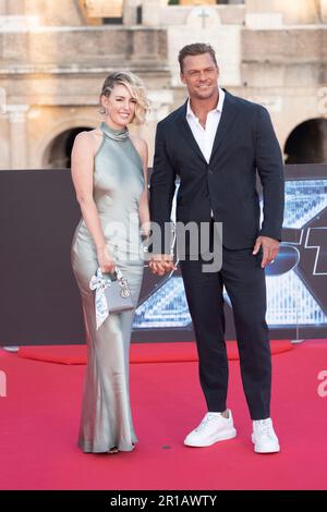 Alan Ritchson World Premiere of the movie -Fast X- Rome, Italy. 12th ...