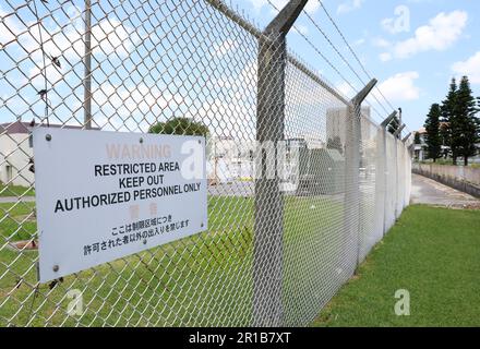 A picture shows Naha Port Facility in Naha City, Okinawa Prefecture on ...