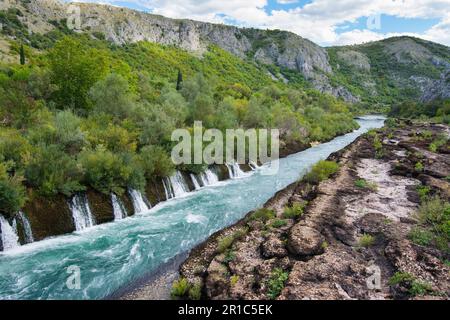 The Confluence of Neretva and Buna River have remarkable river gorge ...