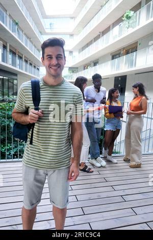 student male portrait at campus Stock Photo - Alamy