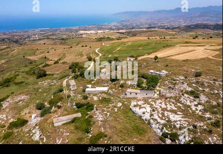 Fasli an abandoned Turkish Cypriot village on the Akamas peninsula ...