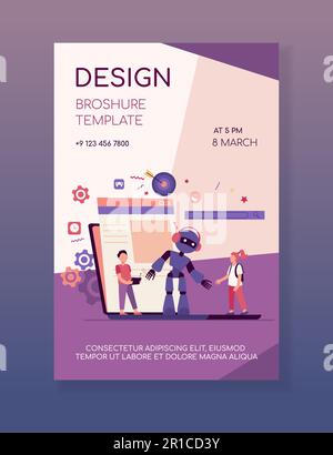 School activity and robotics class concept Stock Vector Image & Art - Alamy