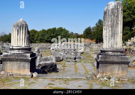 Greece, archaeological area of ancient Philippi a UNESCO World heritage ...