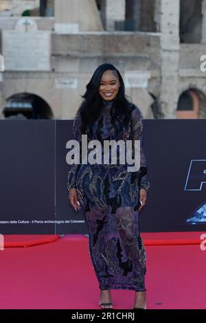 Zelie Timothy attends at the red carpet of the world premiere of movie ...