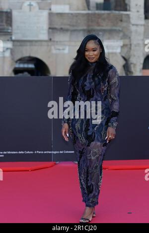 Zelie Timothy attends at the red carpet of the world premiere of movie ...