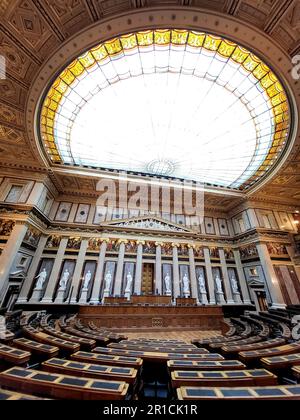 Vienna, Austria - March 20, 2023: The parliament of Austria one of the ...