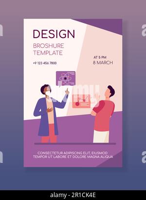 Two scientists discussing scientific theories Stock Vector Image & Art ...