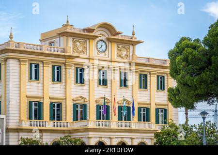 Malaga Port Authority Building - Malaga, Andalusia, Spain Stock Photo ...