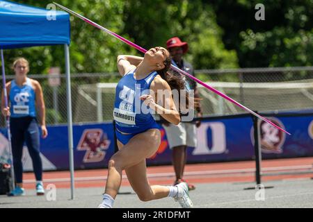 Raleigh, Nc, USA. 11th May, 2023. HALEY RIZEK of Duke at javelin during ...
