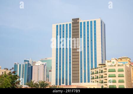 Modern buildings in Juffair district, Manama, Bahrain Stock Photo - Alamy