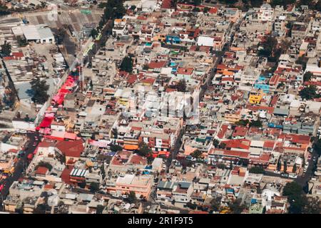 Mexico - Mexico City - Houses in the suburbs Stock Photo - Alamy
