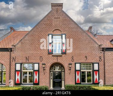 The Dutch country house, designed in the 1920s-1930s, represents a ...