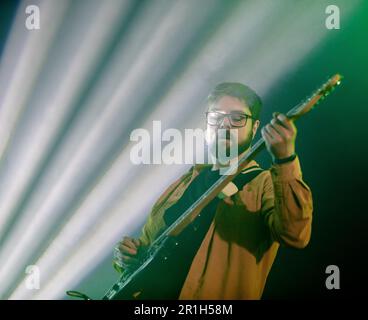 Gallops performing at the Focus Wales 2023 festival in Wrexham on 5th ...