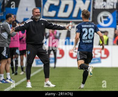 14 May 2023, Bavaria, Regensburg: Soccer: 2nd Bundesliga, Jahn ...