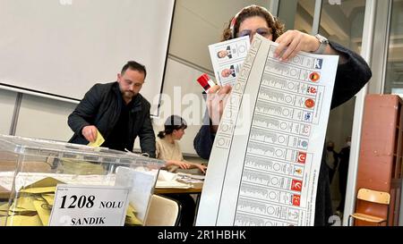 The presidential and parliamentary elections in Instanbul, Turkey ...