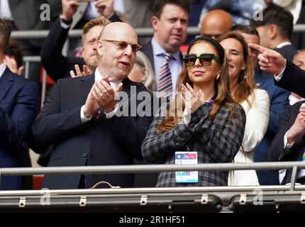 Manchester United owner Avram Glazer in the stands during the Vitality ...