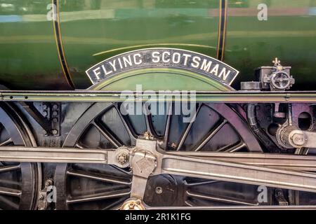 Flying Scotsman Nameplate Stock Photo - Alamy