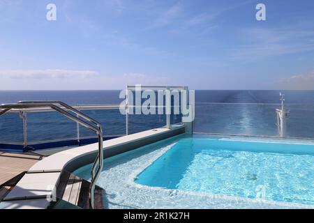 Wakeview Pool, Enchanted Princess, Princess Cruises, Mediterranean Sea ...