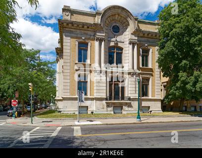 Carnegie Building, a public library endowed by Andrew Carnegie, is ...
