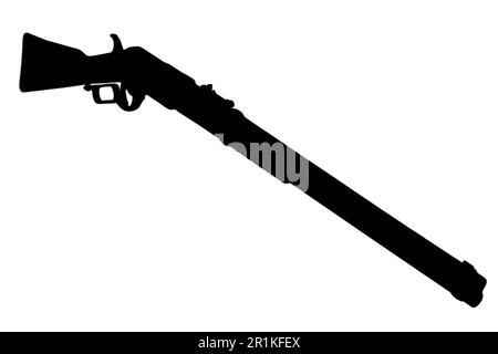 Old west period .44-40 Winchester lever-action repeating rifle M1866 ...