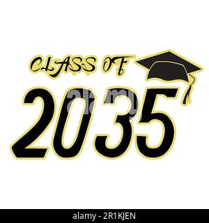 Class of 2035 trendy T shirt design Stock Vector Image & Art - Alamy