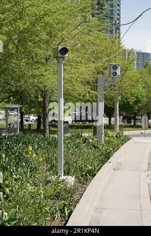Speed cameras installed and setup along lakeshore blvd, toronto ...