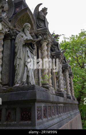 The granite and limestone mausoleum of Alexander Berens by E.M ...