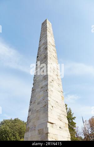 Istanbul's Walled Obelisk from the Byzantine Era Stock Photo - Alamy