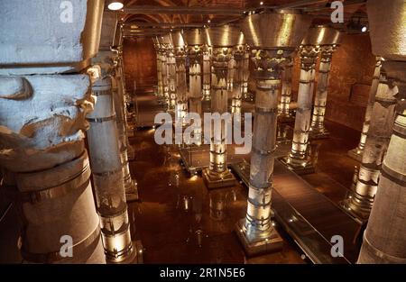 The Overlooked Theodosius Cistern in Istanbul Stock Photo - Alamy
