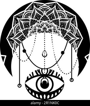 consciousness icon vector. Isolated contour symbol illustration Stock ...