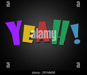 Colorful funny cartoon letter icon. Business logo design Stock Photo ...