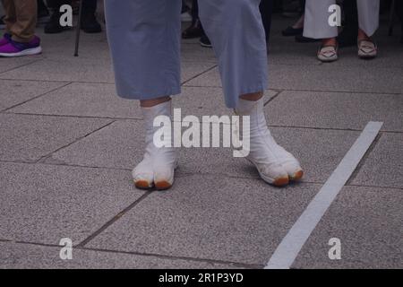 Traditional Tabi Footwear in Japan Stock Photo - Alamy